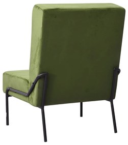 Relaxační židle Vade - 65x79x87 cm | světle zelená samet