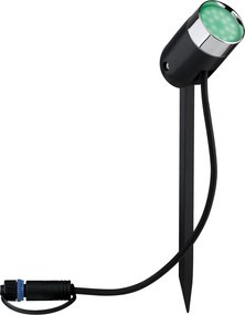 P 94283 Plug & Shine ZigBee RGBW spot Pike 4W 24V 40° IP65 antracit - PAULMANN