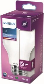 Philips 8718699764616 led žárovka 1x17,5w | e27 | 2452lm | 6500k - studené denní světlo, matná bílá, eyecomfort