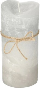 Svíčka Dorotea 15 cm grey cristal
