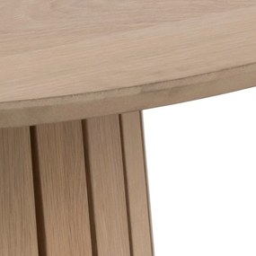 Kulatý konferenční stolek v dekoru dubu ø 80 cm Christo - Actona