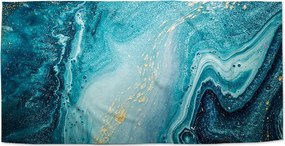 Sablio Ručník Modrý pigment - 70x140 cm