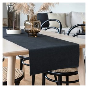 Ubrus Holmsbruk Runner Black 40x150 cm Storefactory Scandinavia