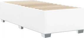 Rám postele bílý 80 x 200 cm umělá kůže 3284533