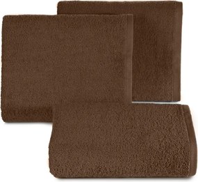 Ručník Smooth 2 50x90 37 hnědý 500 g/m2 froté Eurofirany