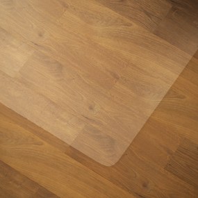 HOMCOM podložka na ochranu podlahy, protiskluzová, 1,5 mm tlustá, 100 x 150 cm, průhledná