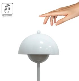 LED Nabíjecí dotyková stolní lampa COSTA LED/3W/5V 2400 mAh 3000-6000K bílá