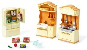 Sylvanian Families set - kuchyňská linka s ledničkou