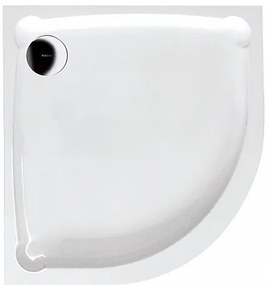 Gelco Hera GH559 sprchová vanička z litého mramoru 90x90 x 7,5 cm čtvrtkruhová