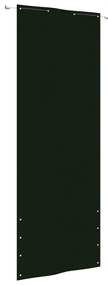 Balkonová zástěna tmavě zelená 80 x 240 cm oxfordská látka - Default Title