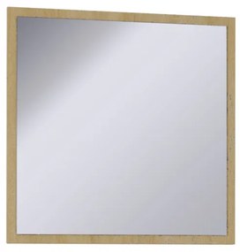 MAXIVA Zrcadlo - ANTER 01, 65 x 65 cm, dub sonoma