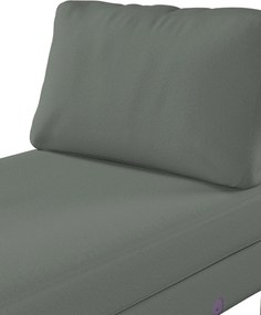 Potah na šezlong IKEA Karlstad samostatný, krátký barva zelená látka pletený vzor