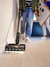 Philips Aqua 7000 XC7163/01 černo-modrá / Aku tyčový vysavač / Suché a