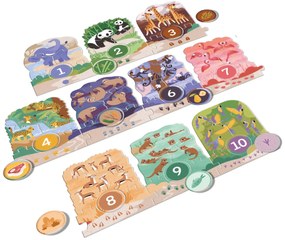 KukiKuk Véééliké puzzle loto Výlet do ZOO