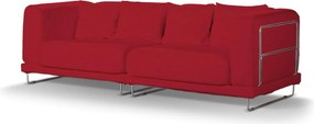 Potah na pohovku IKEA Tylösand 3-místná nerozkládací barva červená látka pletený vzor