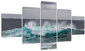 Obraz - Vlny v oceánu (125x70 cm)