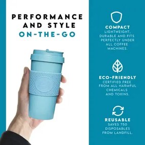 Neon Kactus Ekologický termohrnek 450 ml modrá / 0.45 L / plast