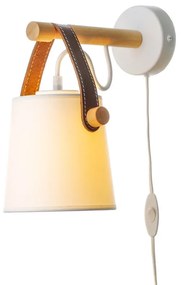 Light for home - Nástěnné svítidlo s kabelem a vypínačem a zástrčkou. 442 
