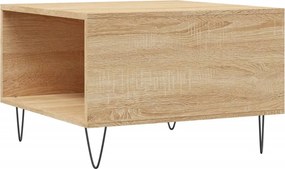 vidaXL Konferenční stolek 55 x 55 x 36,5 cm kompozitní dřevo [830759] Barva: kouřový dub