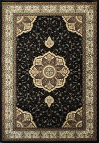 Berfin Dywany Kusový koberec Anatolia 5328 S (Black) Rozměry koberců: 150x230
