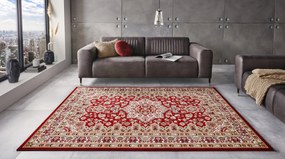 Nouristan - Hanse Home koberce Kusový koberec Mirkan 104103 Red - 80x250 cm