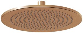 Ravak Sprchy - Hlavová sprcha, průměr 25 cm, kartáčované růžové zlato X07P711