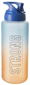 Oranžovo-modrá tritanová lahev 1 l Moly – Orion