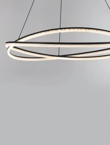 Designový lustr Ophelia černá