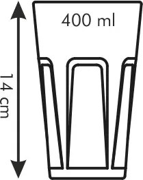 TESCOMA sklenice FAME 400 ml