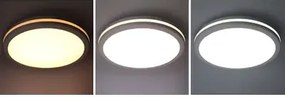 Solight Gari bílá / LED osvětlení / 44W / 3960lm / 3CCT / IP65 / 40cm