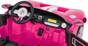 Elektrické autíčko Ford GT růžové