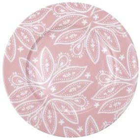Florina Porcelánový dezertní talíř Orient 19 cm, růžová