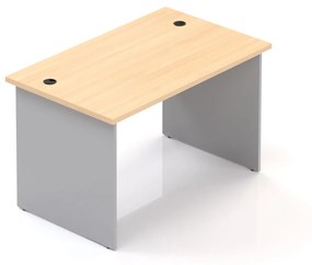 NABYTEK-DESIGNOVY.CZ - BKA12 11 - Kancelářský stůl Komfort, dřevěná podnož, 120x70x76 cm, buk