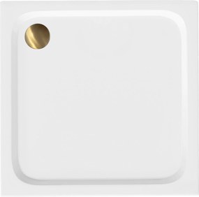 Rea, Sprchová vanička akrylová Rea Belmond White 80x80, KPL-14370