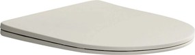 Sapho Paco - WC sedátko Slim, Soft Close, Easy Take, ivory PCS1012BE