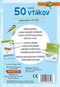 Mindok SK Expedícia príroda: 50 našich vtákov / Délka hry: 15 minut /