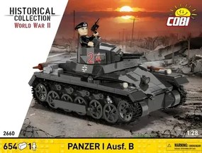 COBI 2660 Panzer I Ausf. B / Stavebnice / 654 dílů / 1 figurka / 1:28
