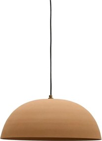 Oranžové kovové závěsné svítidlo ø 46 cm Nibla – Kave Home