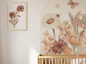 Nástěnná samolepka OBLOUK do dětského pokoje LOUKA Rozměr: 90 x 150 cm