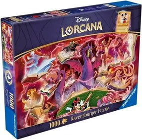 Ravensburger Disney Lorcana - Glimmers of the Realm: Rubín / 1000 dílk
