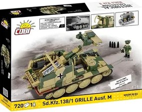 COBI 2665 Samohybné dělo Grille Ausf. M Sd.Kfz.138/1 / Stavebnice / 1: