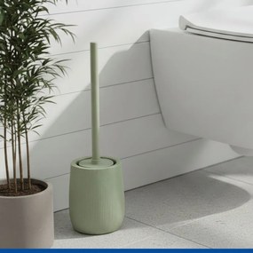 Zelená keramická WC štětka Fablo – Wenko