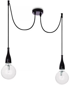 Ideal Lux 112671 lustr Minimal Nero Opaco 2x70W|E27