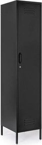 Černá kovová uzamykatelná skříň 38x185x46 cm Cambridge – Yes Everyday