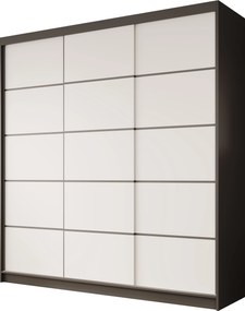 ADRK Furniture Posuvná skříň Greta 200 ADRK-SW-GRE-200-BW