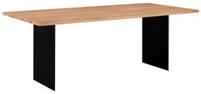 Dubový stůl Loft 90x160 cm Kent přírodní dub