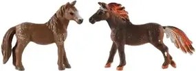 TEDDIES Koně / 6 ks / plast / 6-7 cm / od 3 let