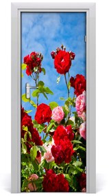 Samolepící fototapeta na dveře Divoká růže 75x205 cm