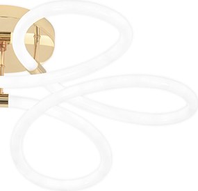 Toolight Rea, Moderní stropní svítidlo LED G023-C Gold, OSW-06374