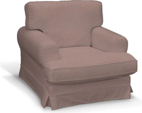 Potah na křeslo IKEA Ekeskog barva růžová látka pletený vzor